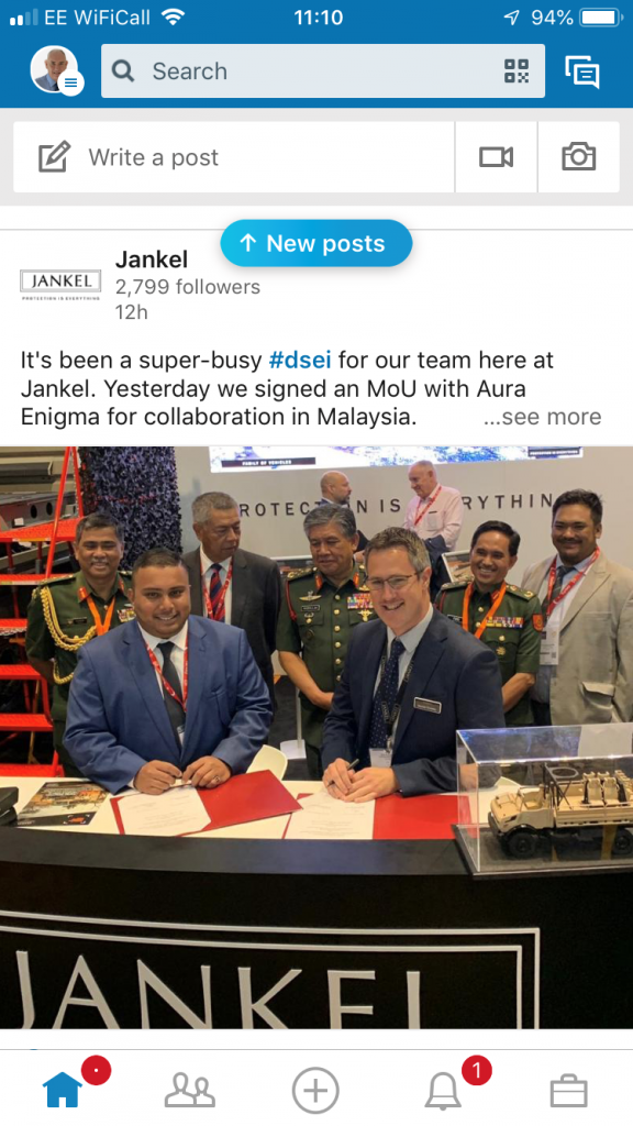 Quorum attends Defence & Security Equipment International (DSEi) - Quorum